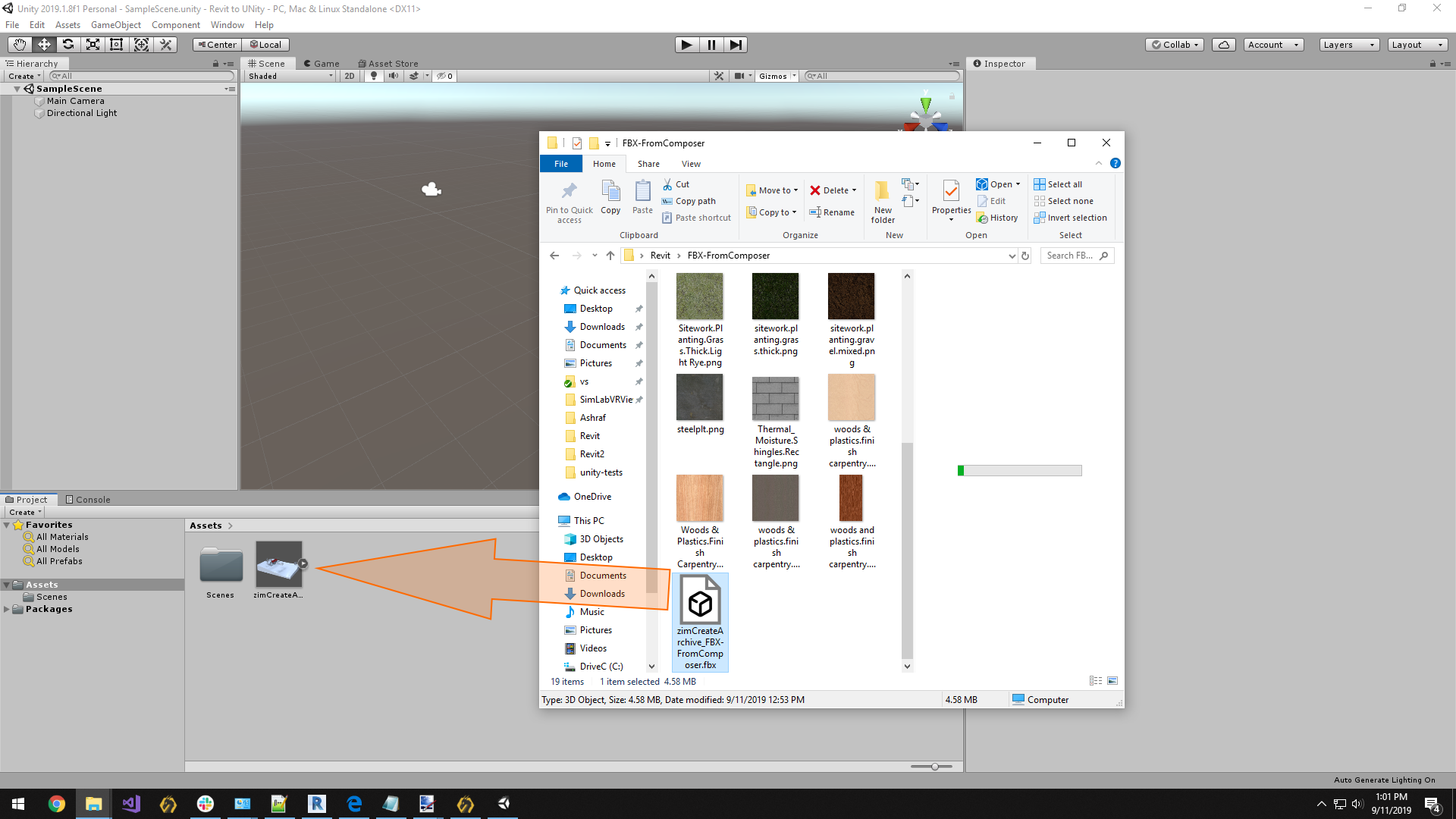 Revit to Unity with textures • 3D CAD VR