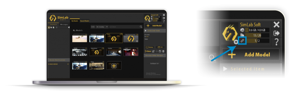 Pairing in SimLab VR Viewer • 3D CAD VR
