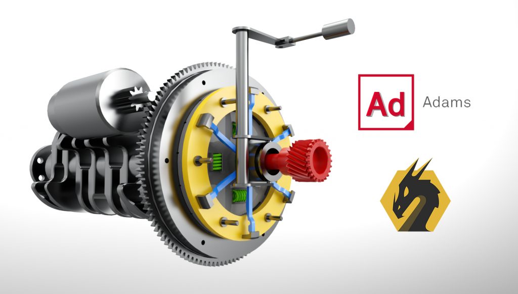 Adams with Simlab Composer • 3D CAD VR