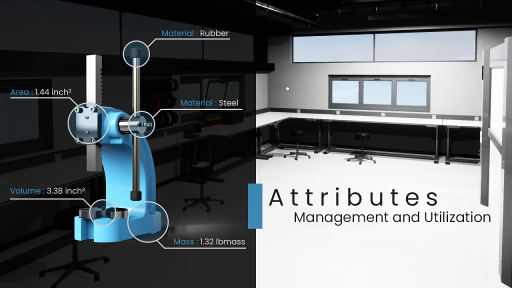 Objects Attributes (BIM) in SimLab Composer • 3D CAD VR